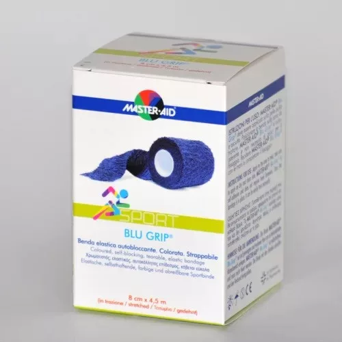 Master Aid Sport Blugrip öntapadó bandázs (4,5m x 8cm) kedvező ár